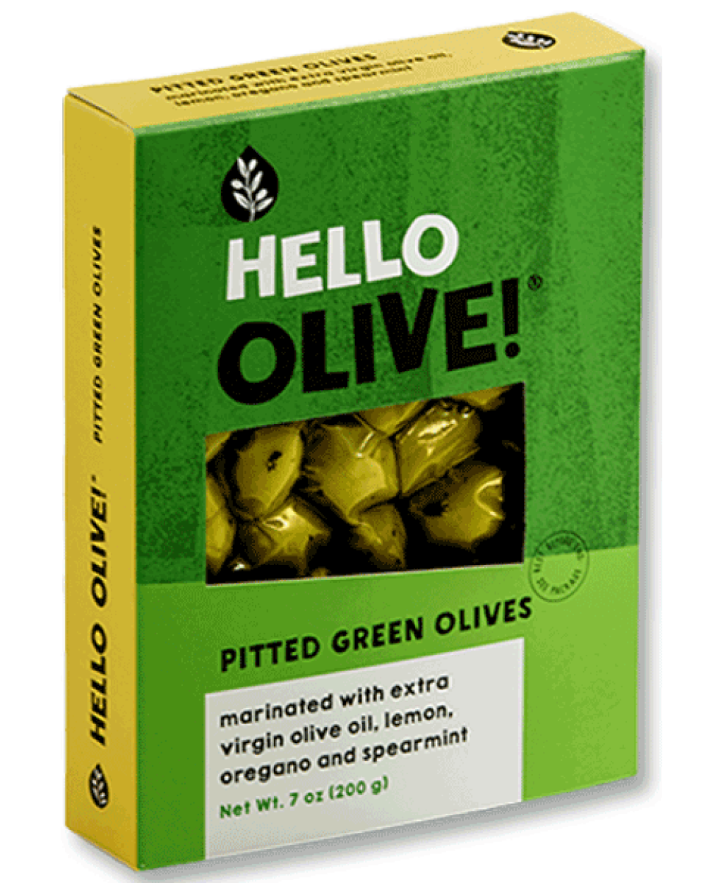 Hello Olive Pitted Green Olives | Greece and Grapes