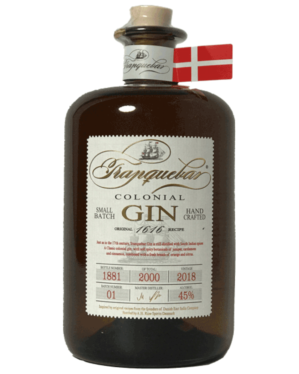 Tranquebar Colonial Gin | Greece and Grapes