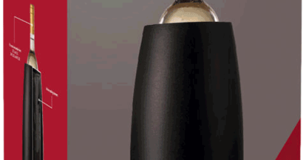 Champagne Bucket Prestige Black | Greece and Grapes
