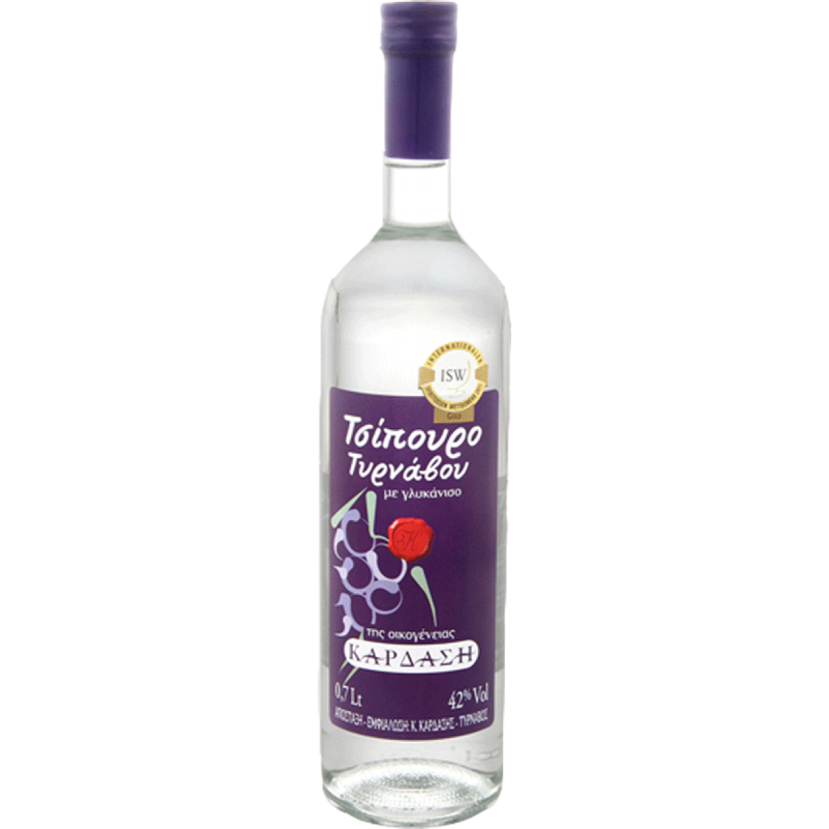 Tsipouro Tirnavou with anise | Greece and Grapes