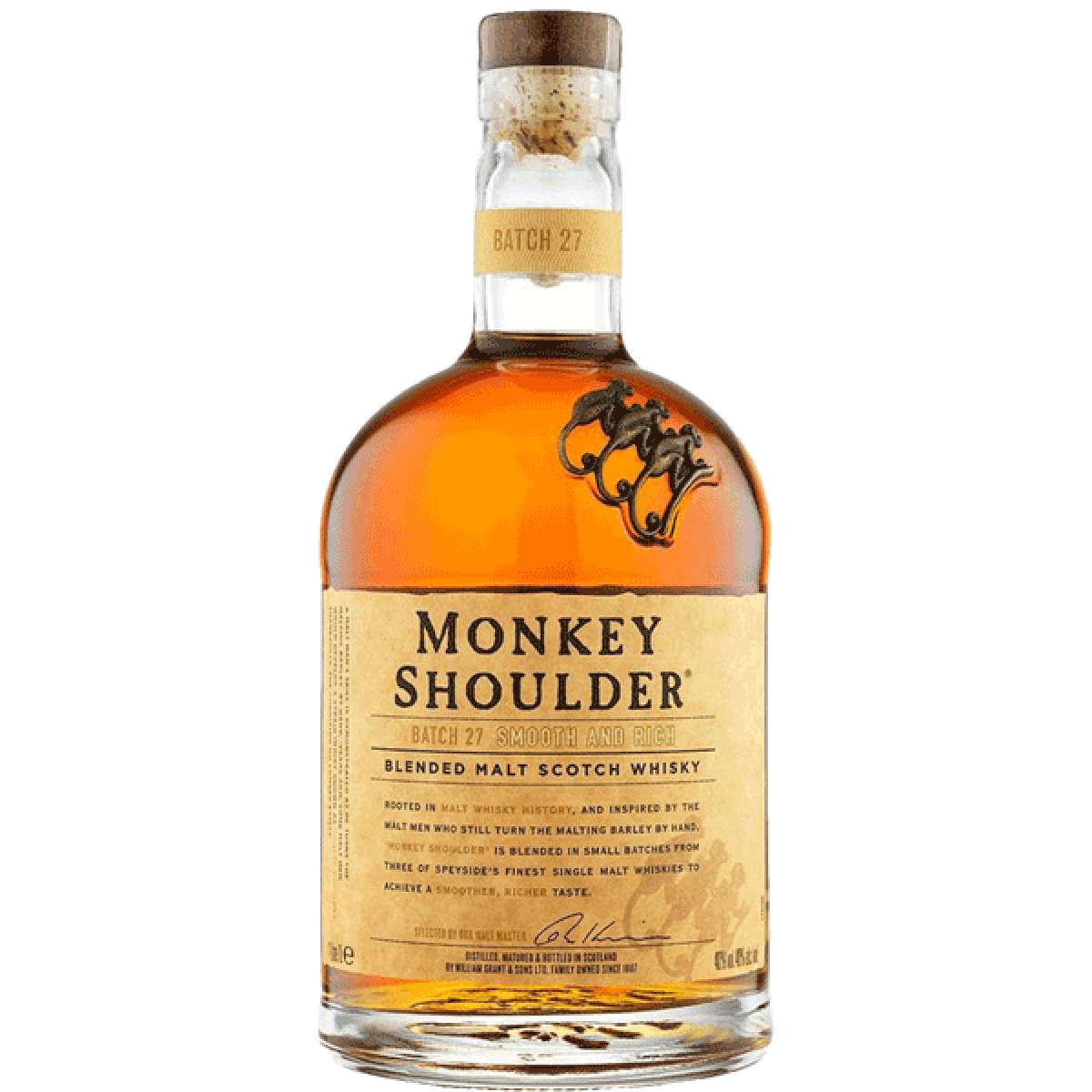 Monkey Shoulder Batch 27 Whiskey | Greece and Grapes