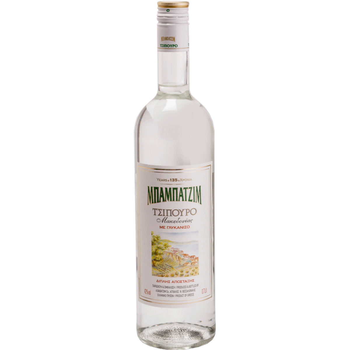 Τσίπουρο Μπαμπατζίμ με γλυκάνισο 0.7lt | Greece and Grapes