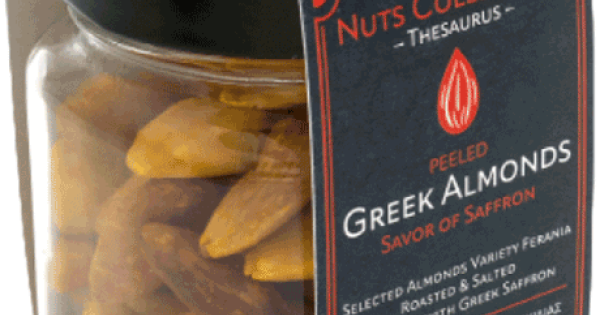 Nuts Collection - Greek Almonds with Saffron | Greece and Grapes
