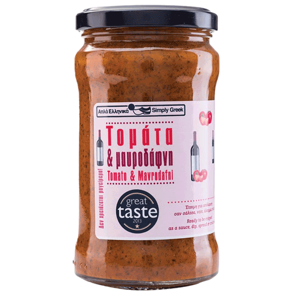 Simply Greek Tomato & Mavrodaphne Sauce | Greece and Grapes