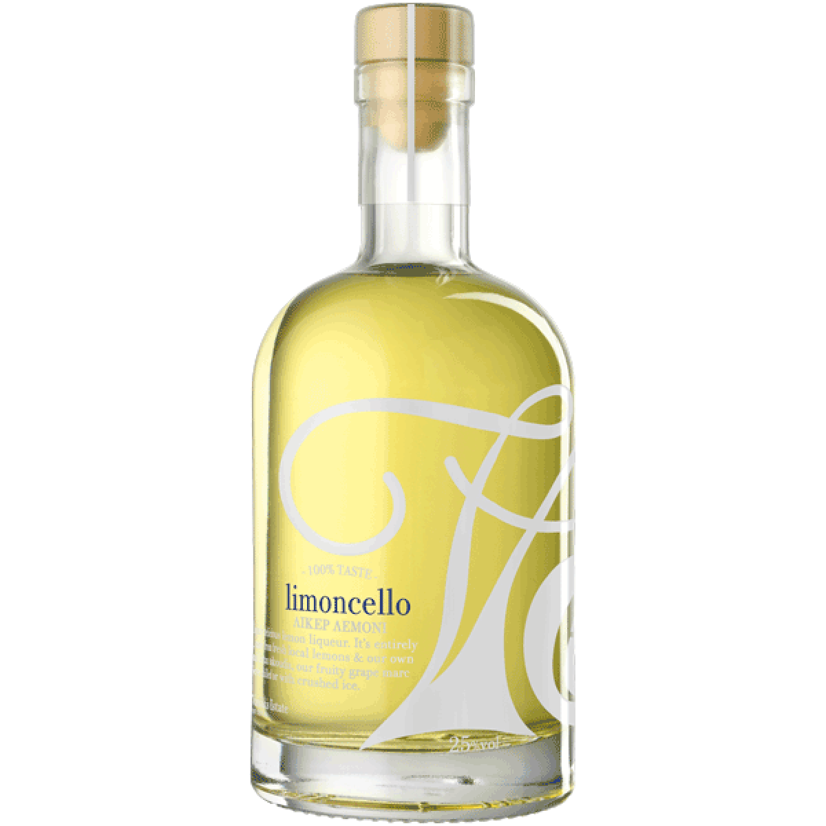 Vassilakis Estate Limoncello 500ml | Greece and Grapes